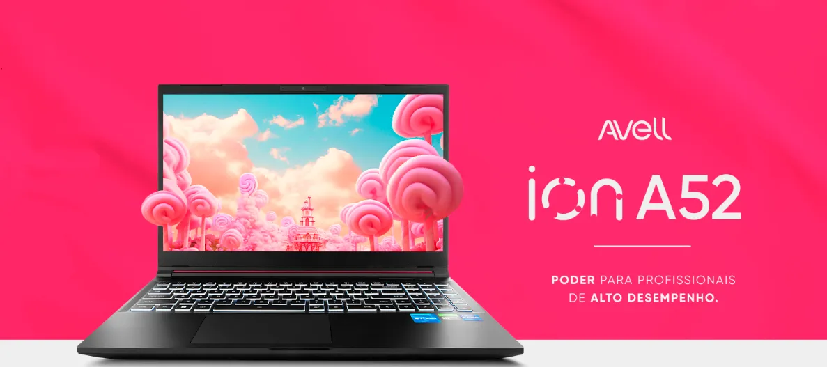 Notebook Avell Ion A52 - GeForce® RTX 3050 (4GB) - Intel® Core™ i5 ...